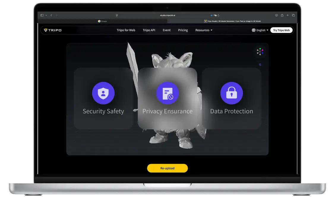 免费 OBJ 查看器：在线在任何设备上查看 .obj 格式文件 | Tripo AI